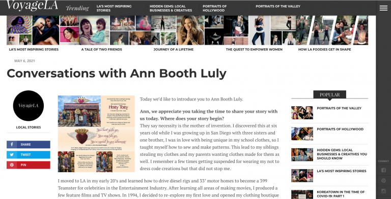 Ann Booth Designs – Handmade Style