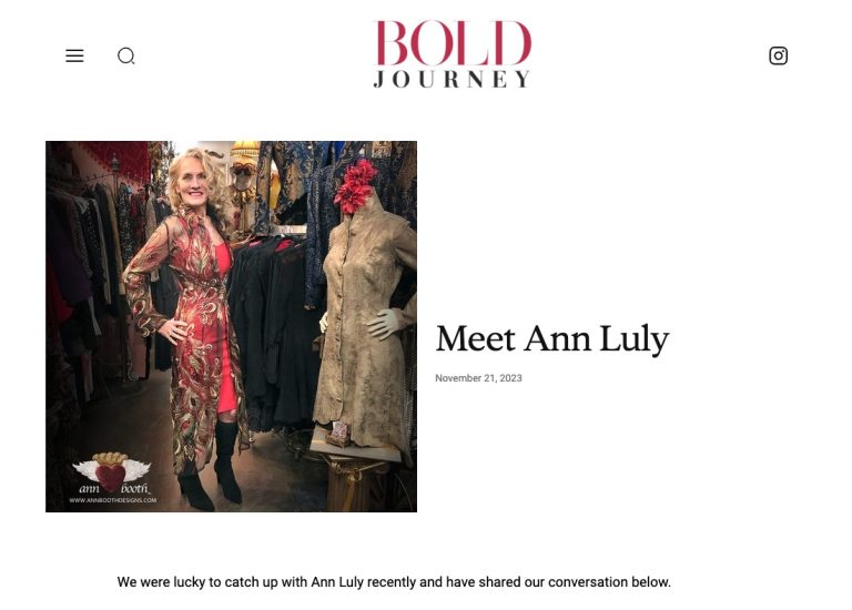 Ann Booth Designs – Handmade Style